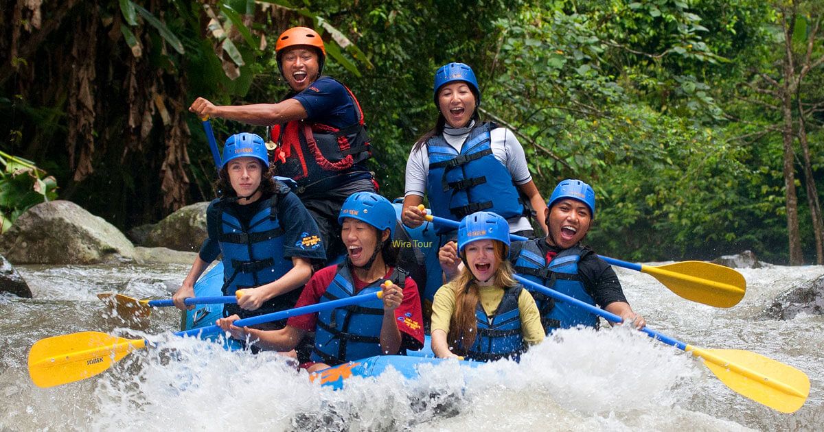 Sobek Rafting Ubud Bali: Sungai Ayung Tiket Harga Murah